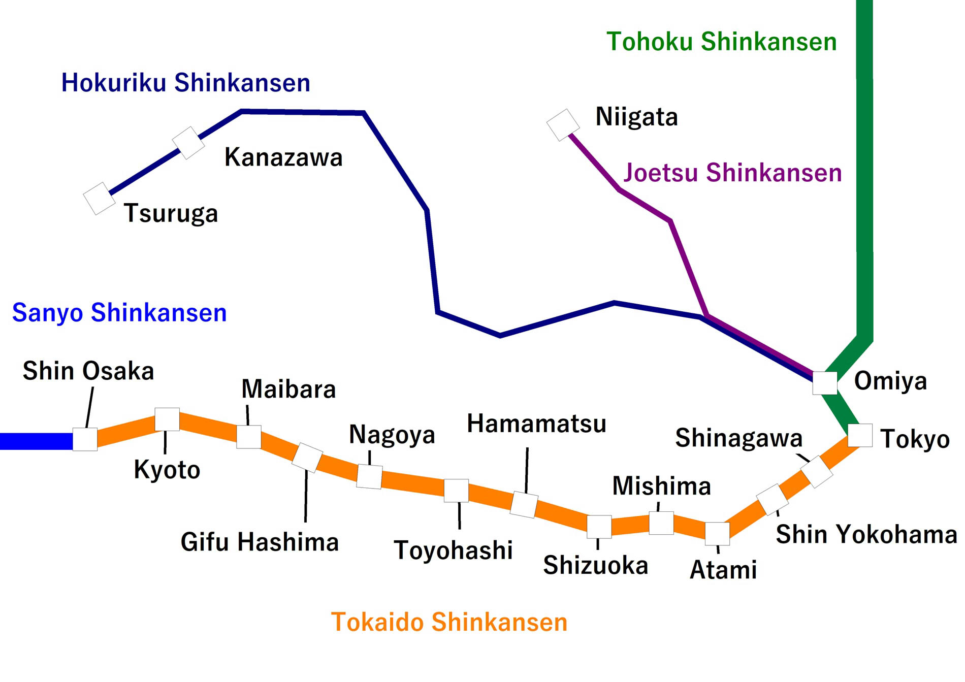 New Year's Operations for Shinkansen Nozomi - Travel in Japan
